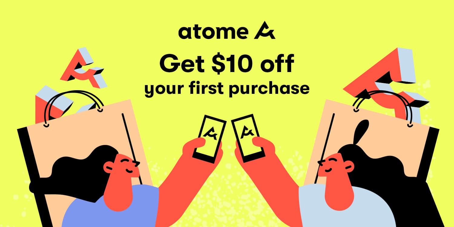 Atome - S$10 OFF your first purchase!